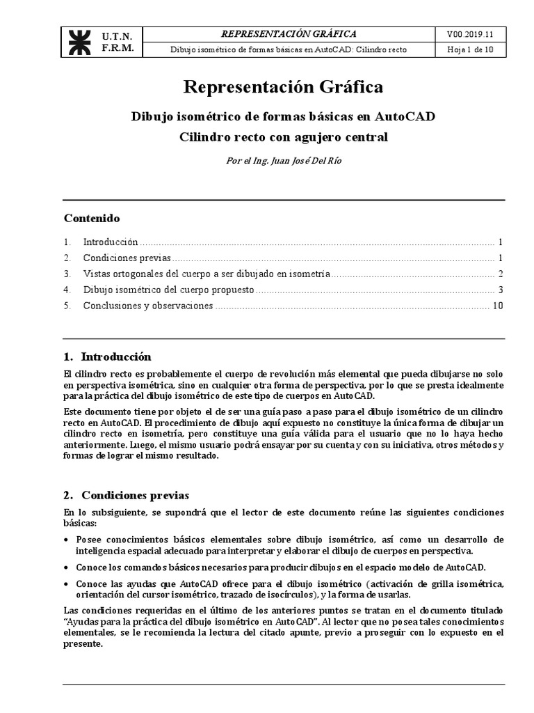 RG AutoCAD ISO FB02 Cilindro v00 | PDF | Dibujo | Perspectiva (Gráfica)