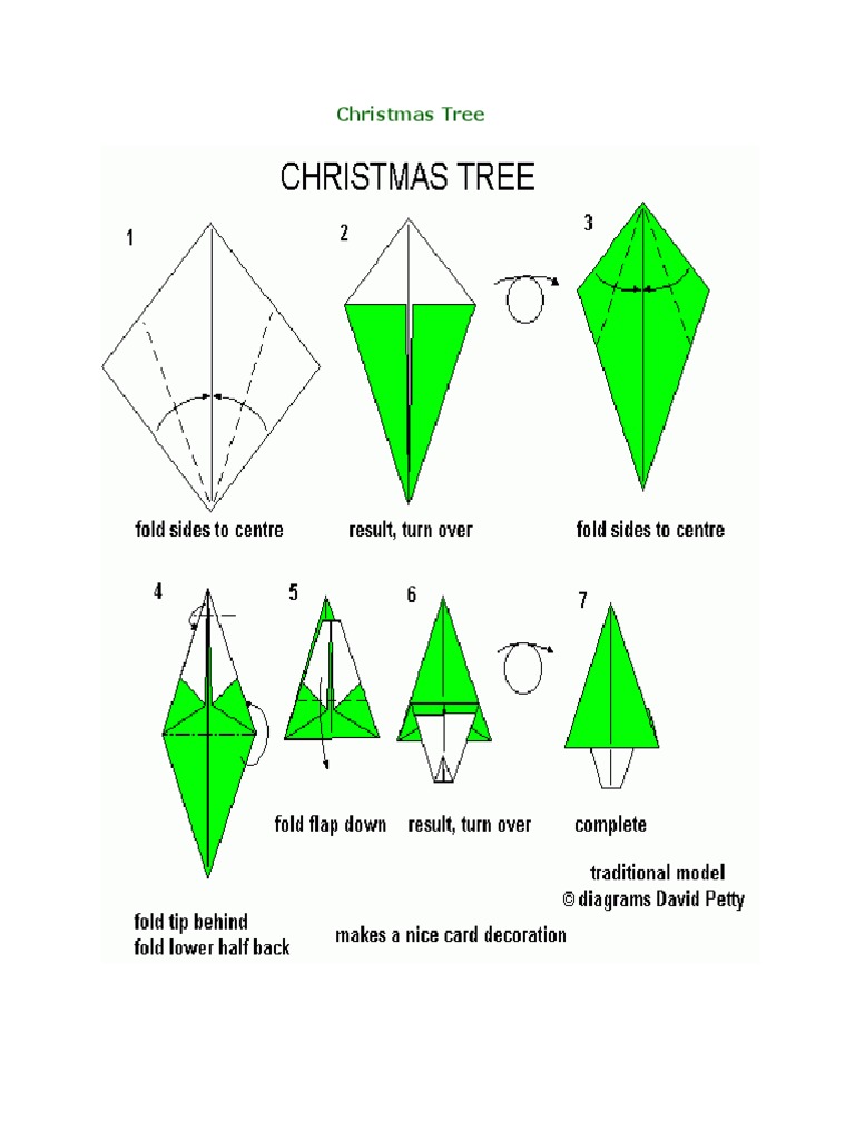 Origami 4-Christmas Tree | PDF