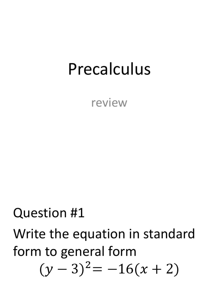 Precal PDF | PDF