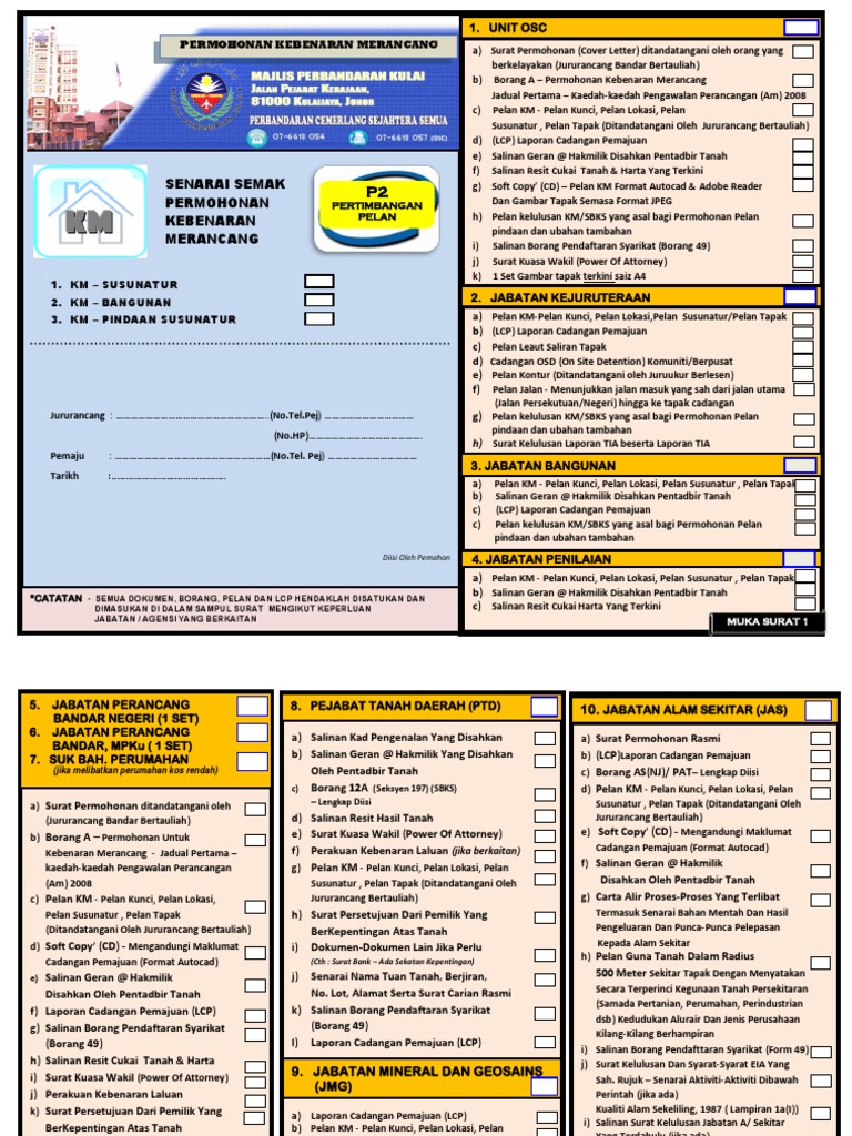 Senarai Semak Kebenaran Merancang 0 PDF | PDF