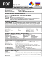 4 - Msds - Repcon FC Msds | PDF | Silicon Dioxide | Poison