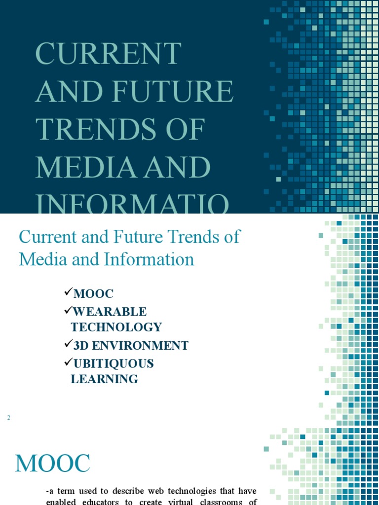 Current and Future Trends Presentation | PDF | Stereoscopy | 3 D ...