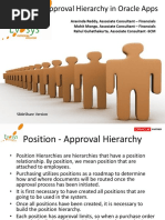 Purchasing Approval Position Hierarchy R12 | PDF