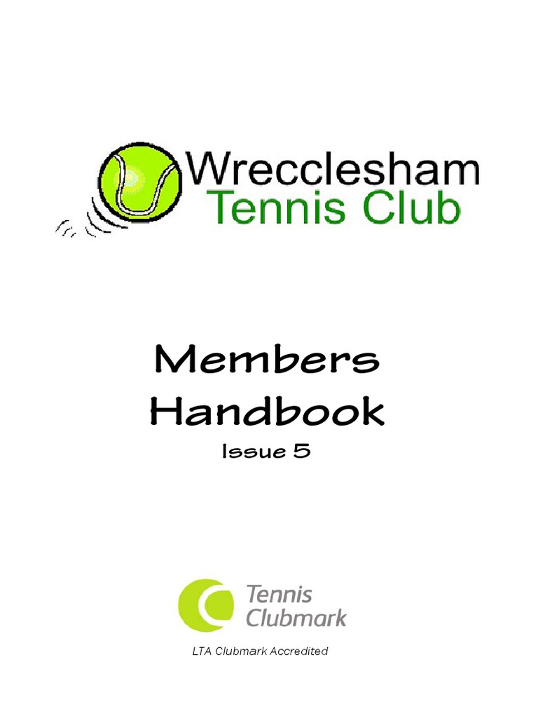 Members Handbook: Issue 5 | PDF | Sports