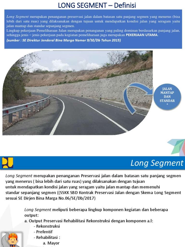 Definisi Long Segment Preservasi Jalan | PDF
