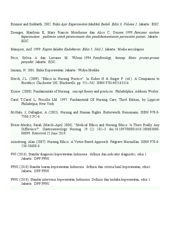 Daftar Pustaka Gastritis | PDF