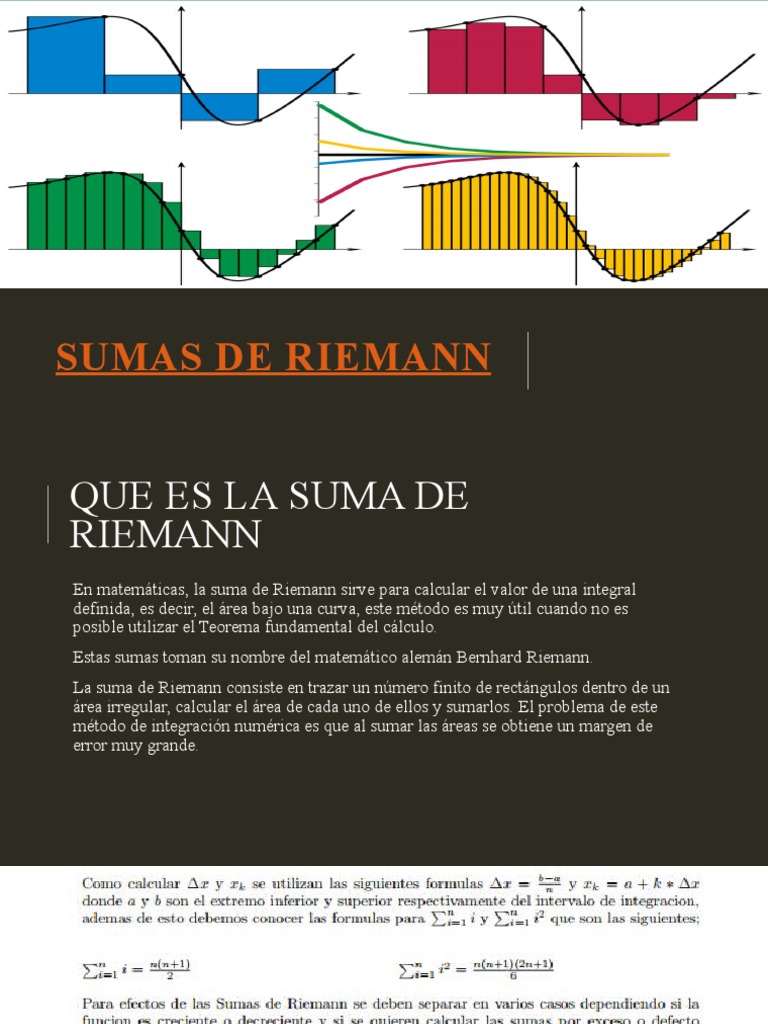 Sumas de Riemann | PDF
