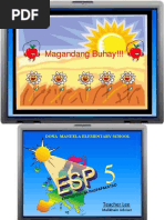 Esp 5 Quarter 1 Week 1 Self-Learning Module | PDF