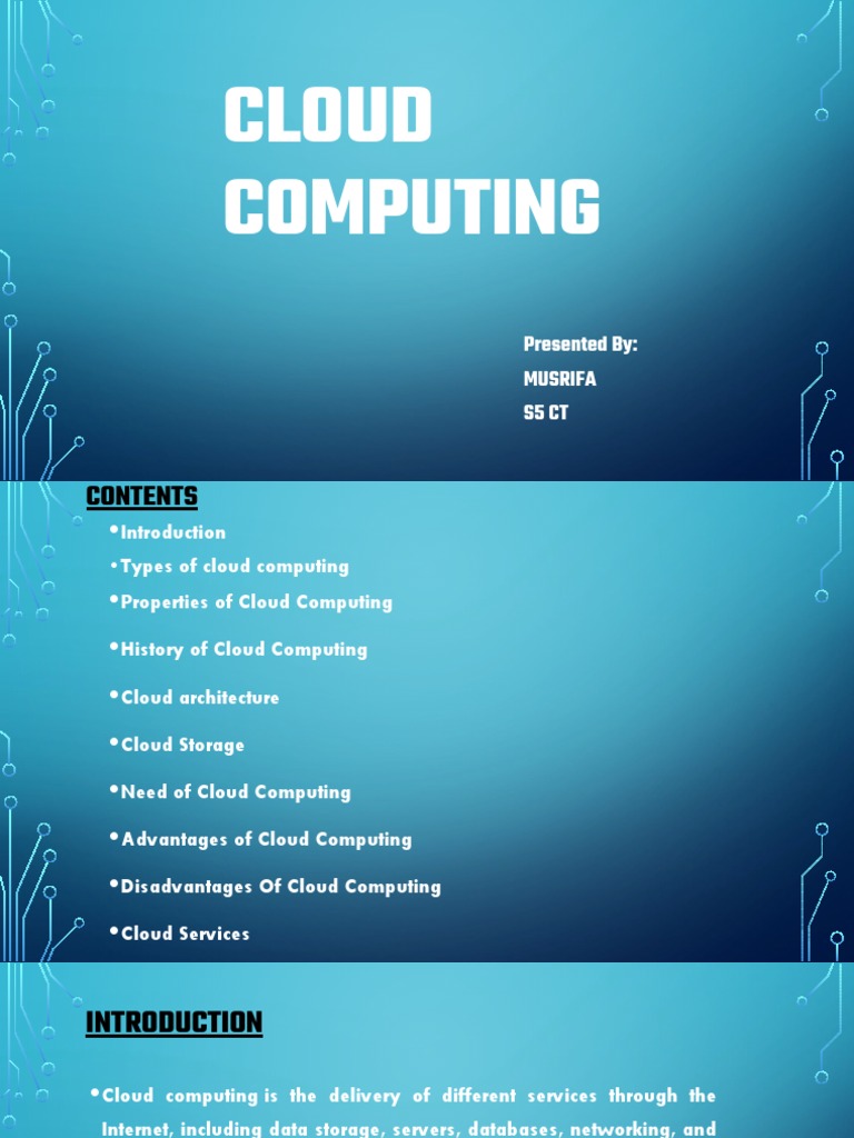 Cloud Computing2-1 | PDF | Software As A Service | Cloud Computing