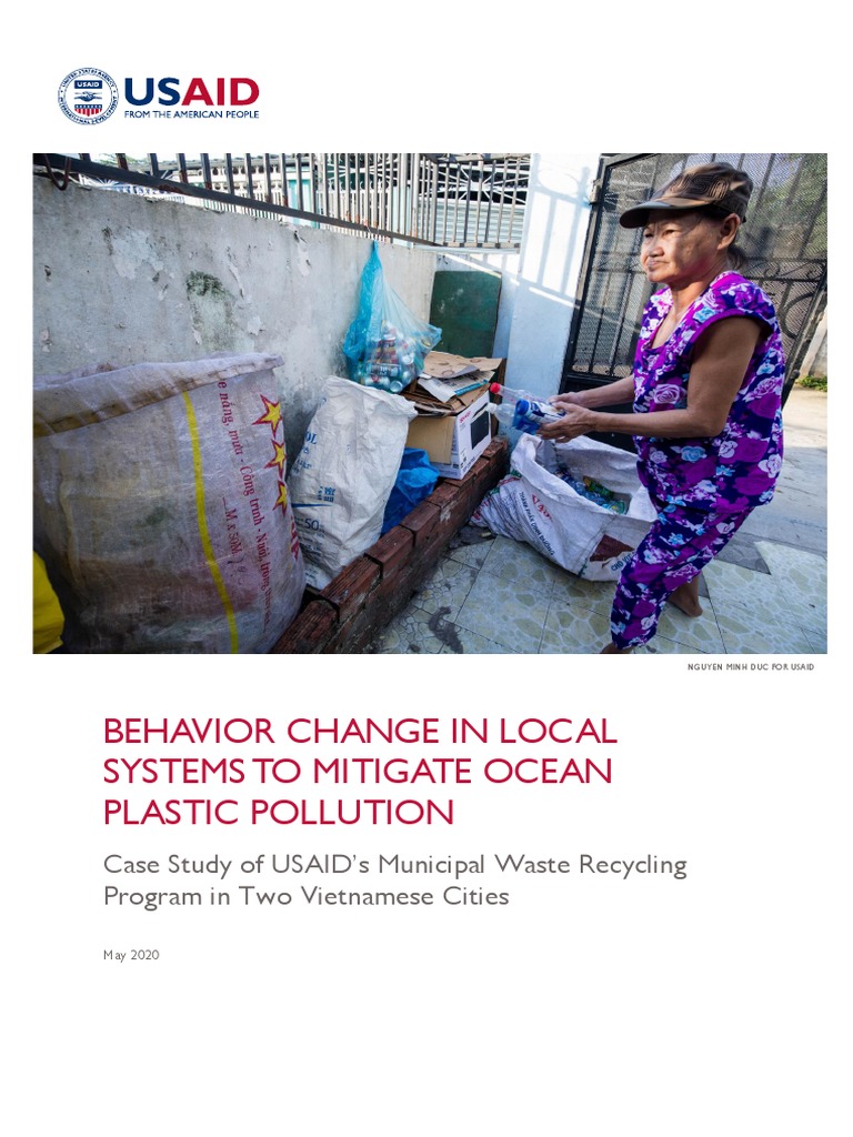 Behavior Change in Local Systems To Mitigate Ocean Plastic Pollution ...
