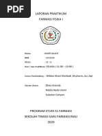 Laporan Praktikum Farmasi Fisika - KELARUTAN | PDF