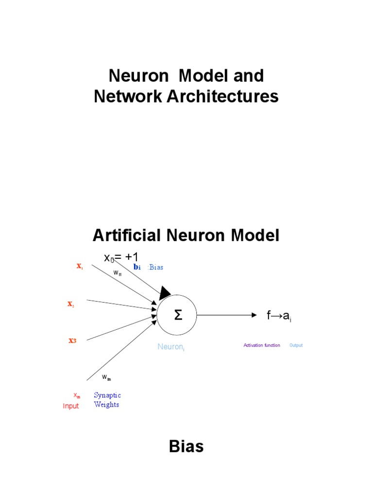 Neuron Model and Network Architectures | PDF | Algorithms | Cognitive ...