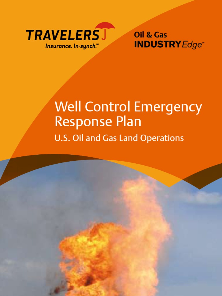 Well Control Emergency Response Plan | PDF | Casing (Borehole ...