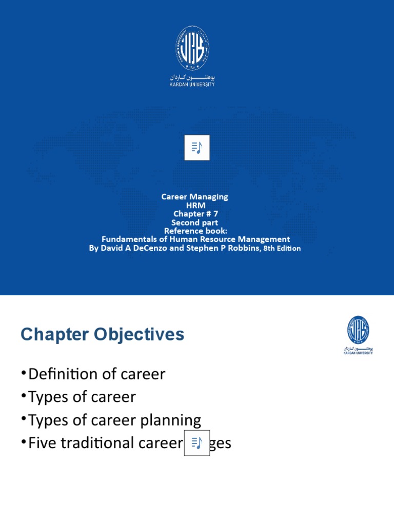 Career Managing HRM Chapter # 7 Second Part Reference Book ...