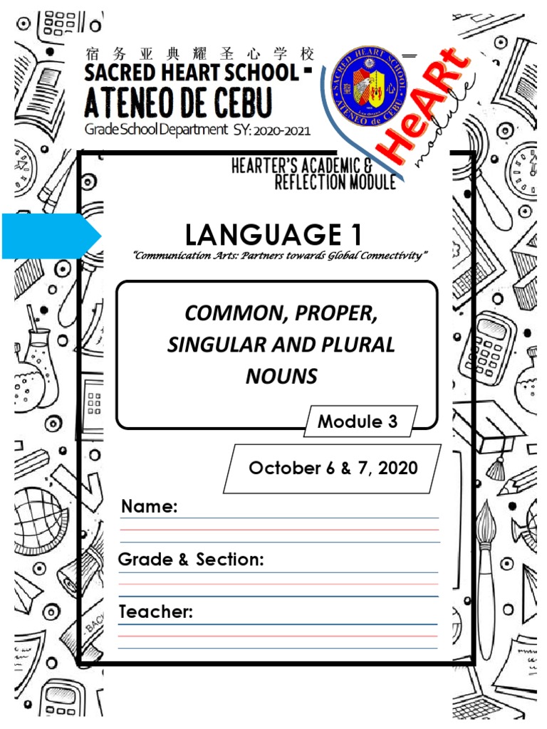 Language 1 Module 3 Performance Task 1.1 (October 6 and 7 Day 1 and 2 ...