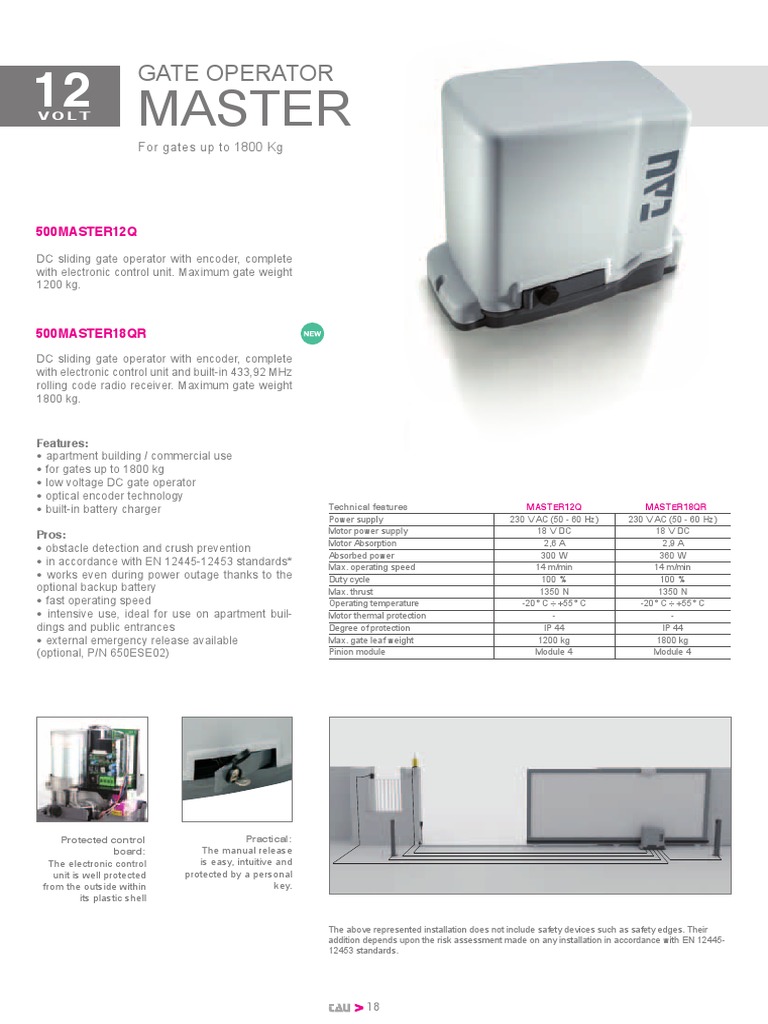 Spec Sliding MASTER - TAU | Download Free PDF | Power Supply ...