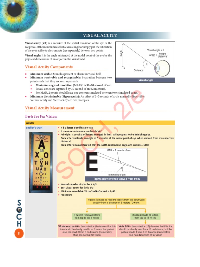 A Comprehensive Review of Visual Acuity Testing Methods for Patients of ...