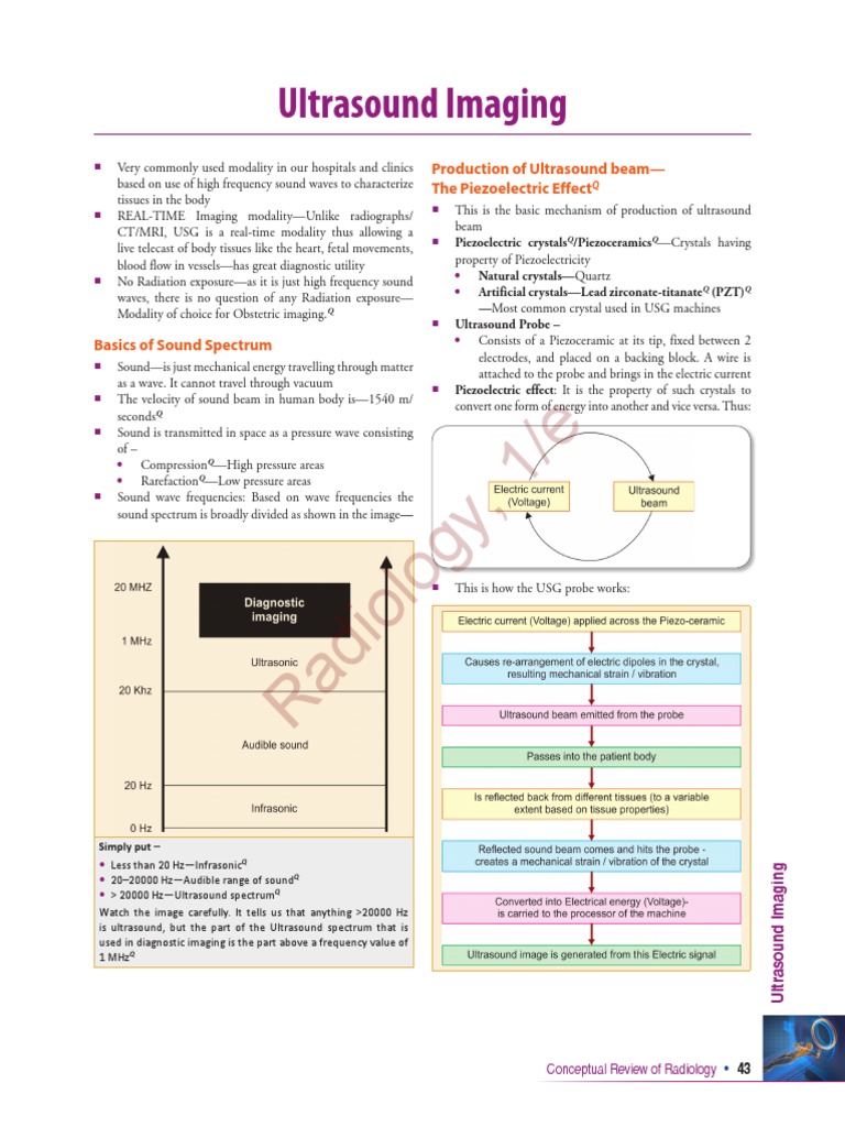 USG Imaging | PDF | Medical Ultrasound | Magnetic Resonance Imaging