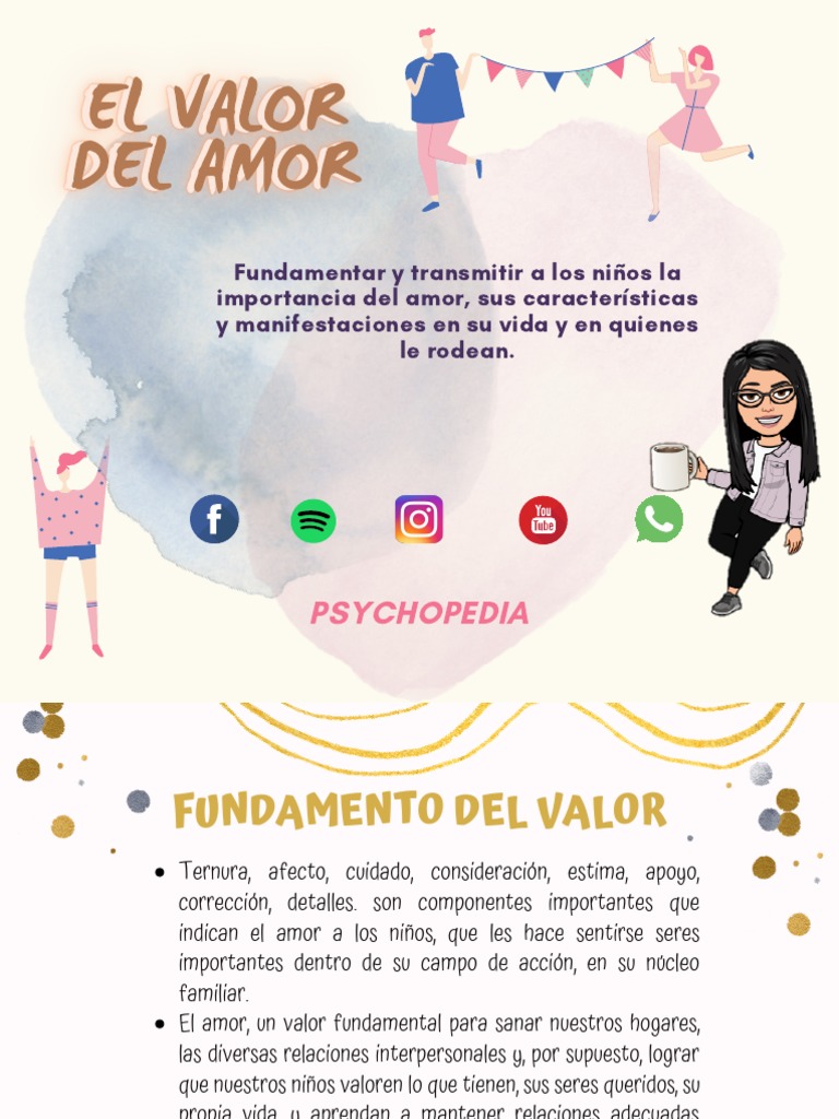 El Valor del Amor en la Niñez | PDF | Amor | Conceptos psicologicos