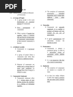 Key Characteristics of Community | PDF | Community | Traditions