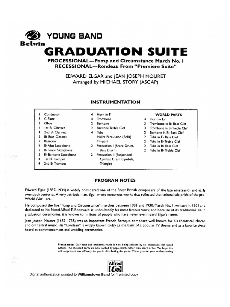 1b-Graduation Suite Strumentazione | PDF