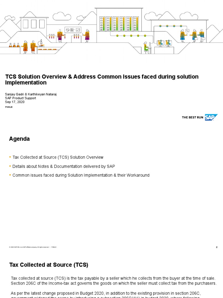 TCS Overview Solution Implementation Queries | PDF | Invoice | Payments