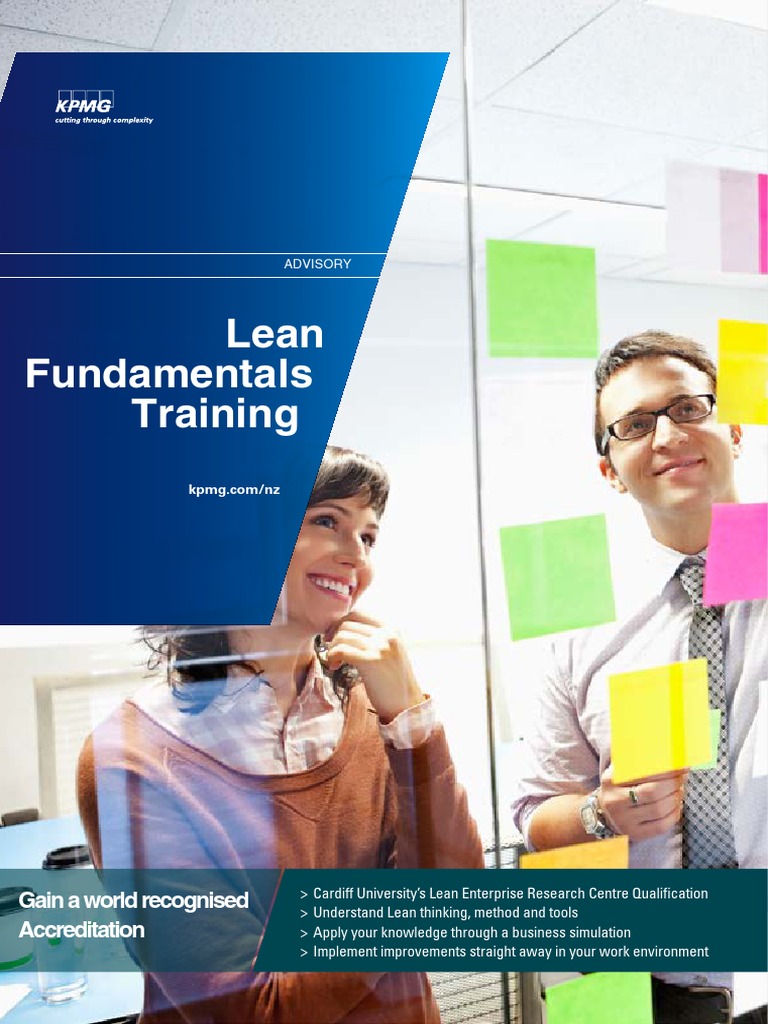 KPMG Lean Certification Course Dec13 | PDF | Business