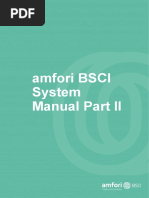 amfori BSCI System Manual | PDF | Policy | Records Management