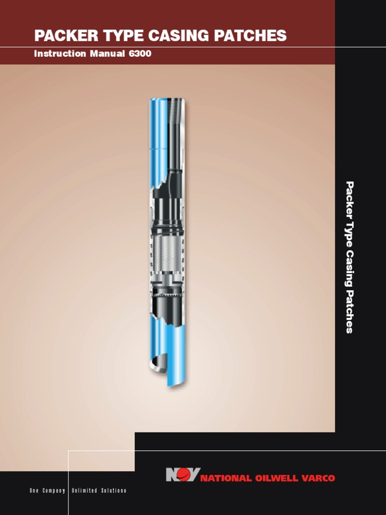 Packer Type Casing Patches PDF | PDF | Casing (Borehole) | Mechanical ...