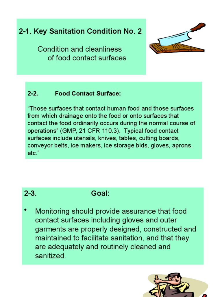 Key Steps to Cleaning Food Contact Surfaces | PDF | Corrosion | Meat