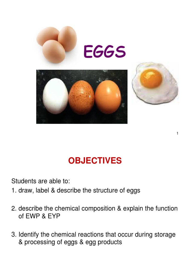 Eggs PDF | PDF | Egg White | Egg As Food
