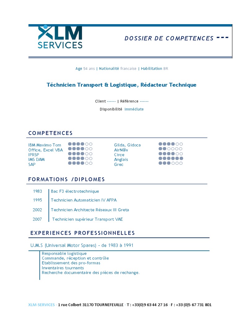 Dossier de Competences | PDF | Airbus | Informatique