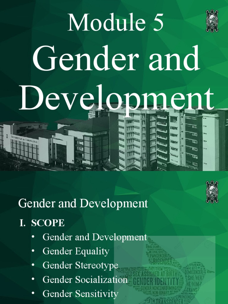 Module 5 NSTP 1 | PDF | Gender And Development | Gender Role Module 5 NSTP 1 | PDF | Gender And Development | Gender Role