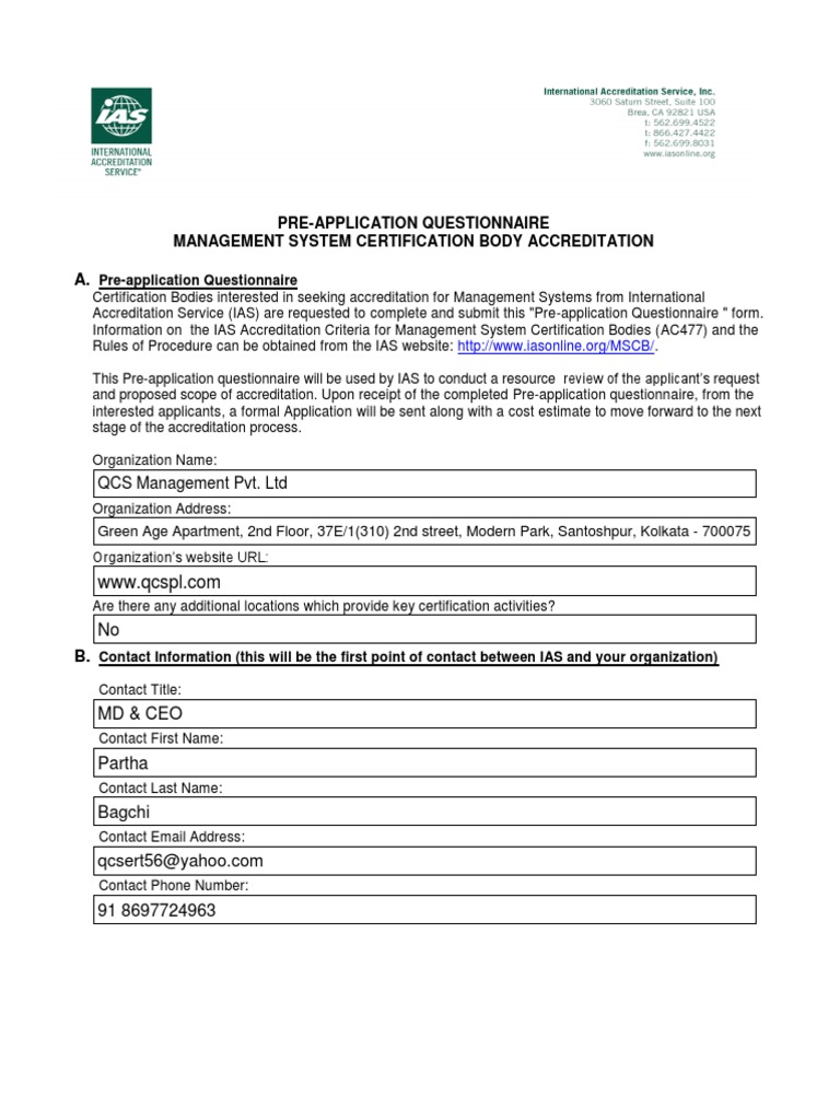 Scope-Of-Accreditation Final IAS | PDF | Medical Device | Sterilization ...