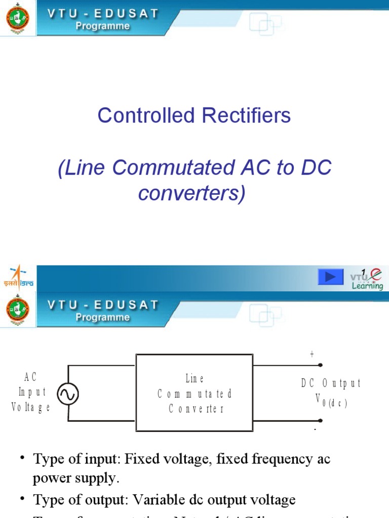 Controlled Rectifiers Single Phase Pdf Rectifier Power Electronics