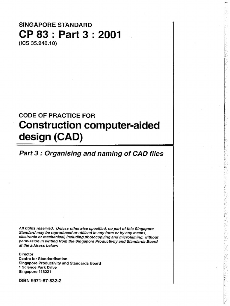 CP83 - Part 3 - Oranising and Naming of CAD Files | PDF