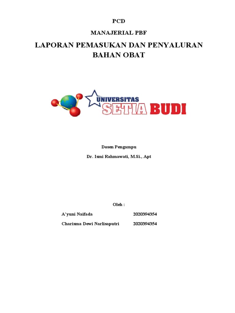 Laporan Bulanan Pemasukan Dan Penyaluran PBF | PDF