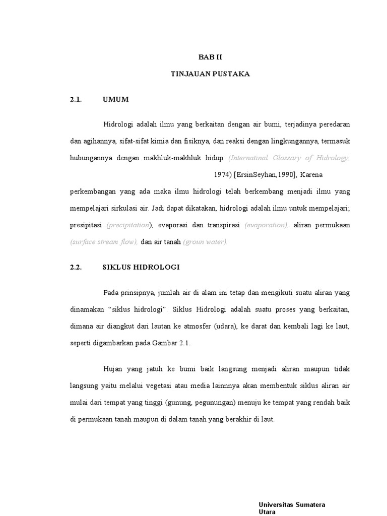 Siklus Hidrologi | PDF | Sains & Matematika