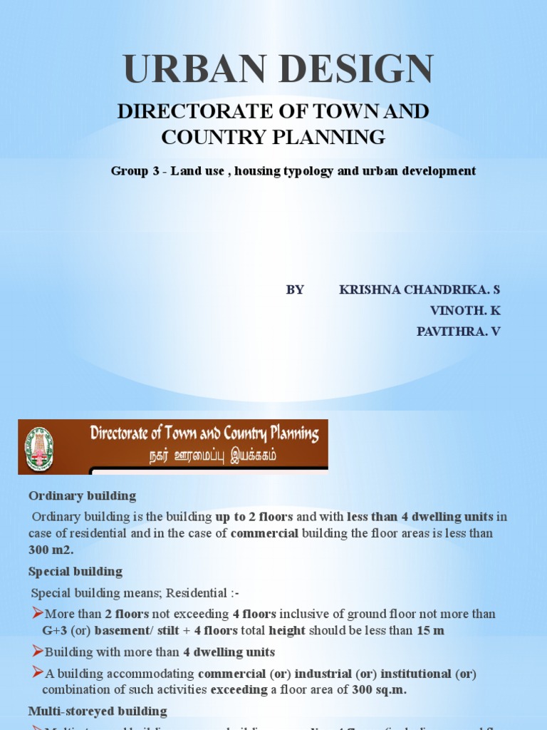 URBAN DESIGN-land Use DTCP | Download Free PDF | Building | Nature