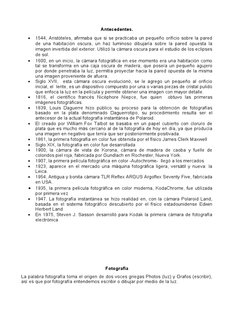 Fotografia | PDF | Cámara digital | Dispositivo de carga acoplada