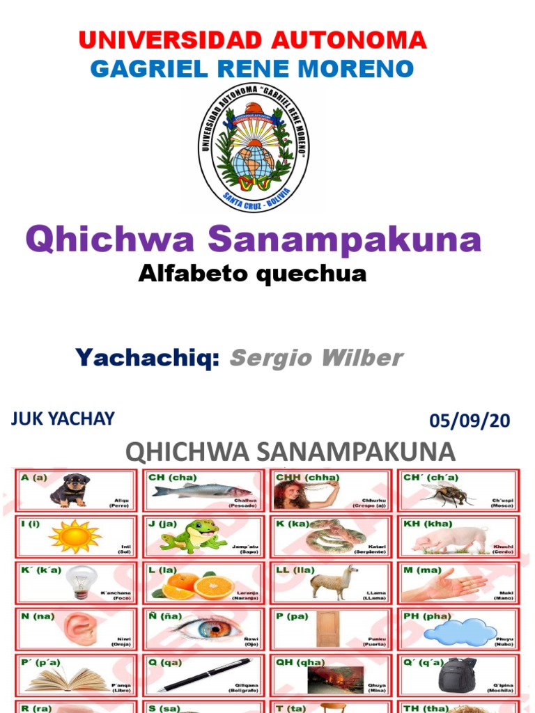 Alfabeto Quechua | PDF