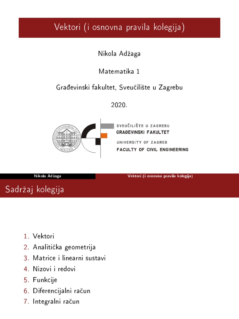 Vektori | PDF