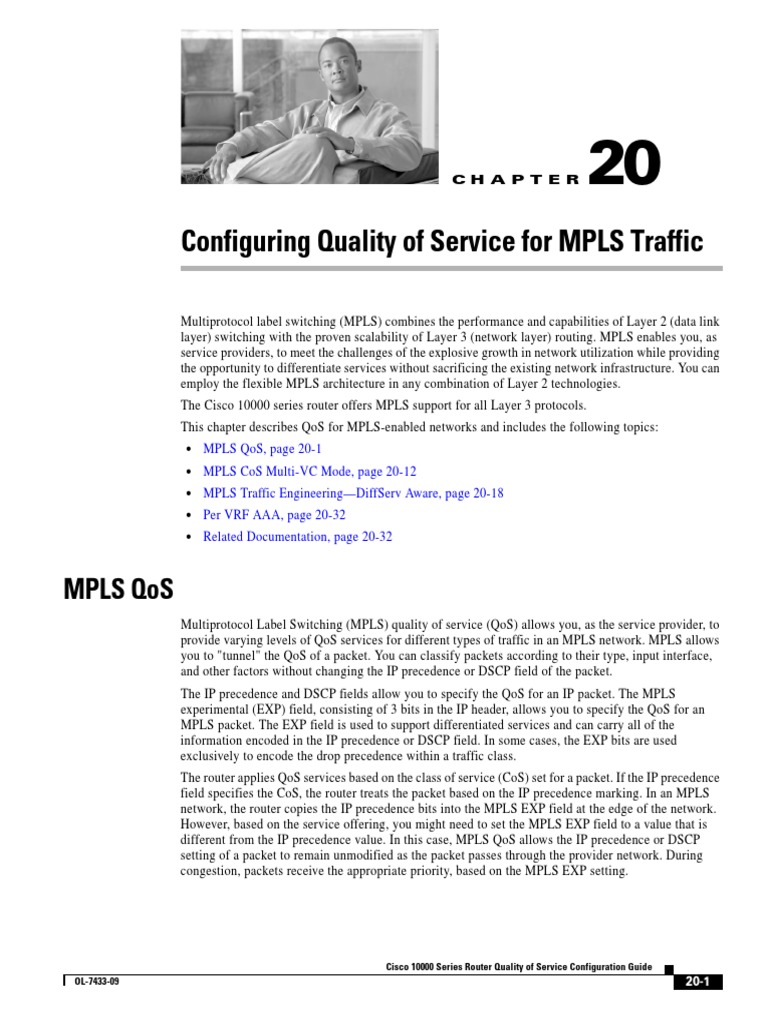 MPLS QoS Configuration for Cisco Routers | PDF | Multiprotocol Label ...
