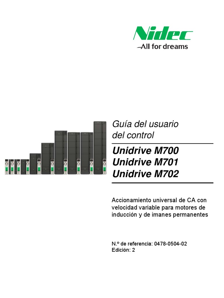 Spanish Unidrive M700-M701 and M702 Control UG Issue 2 (0478-0504-02 ...