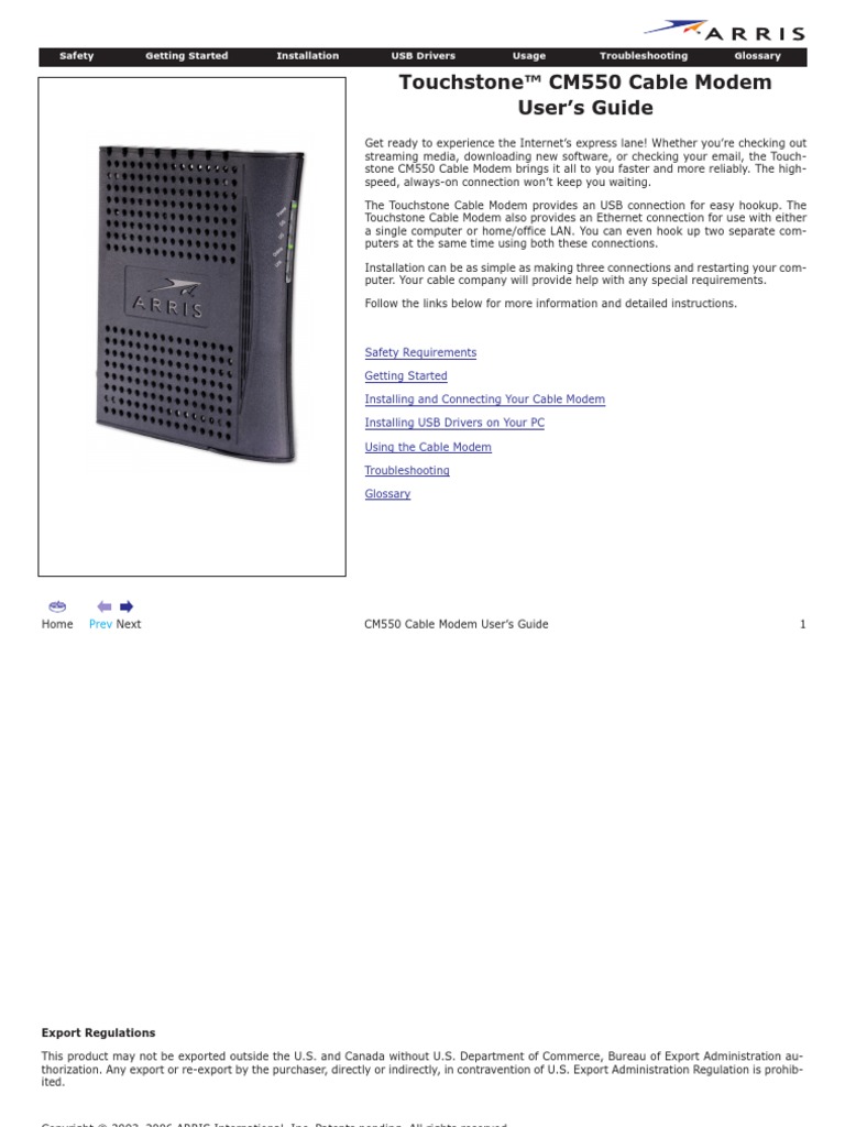 CM550 (En) U | PDF | Usb | Microsoft Windows