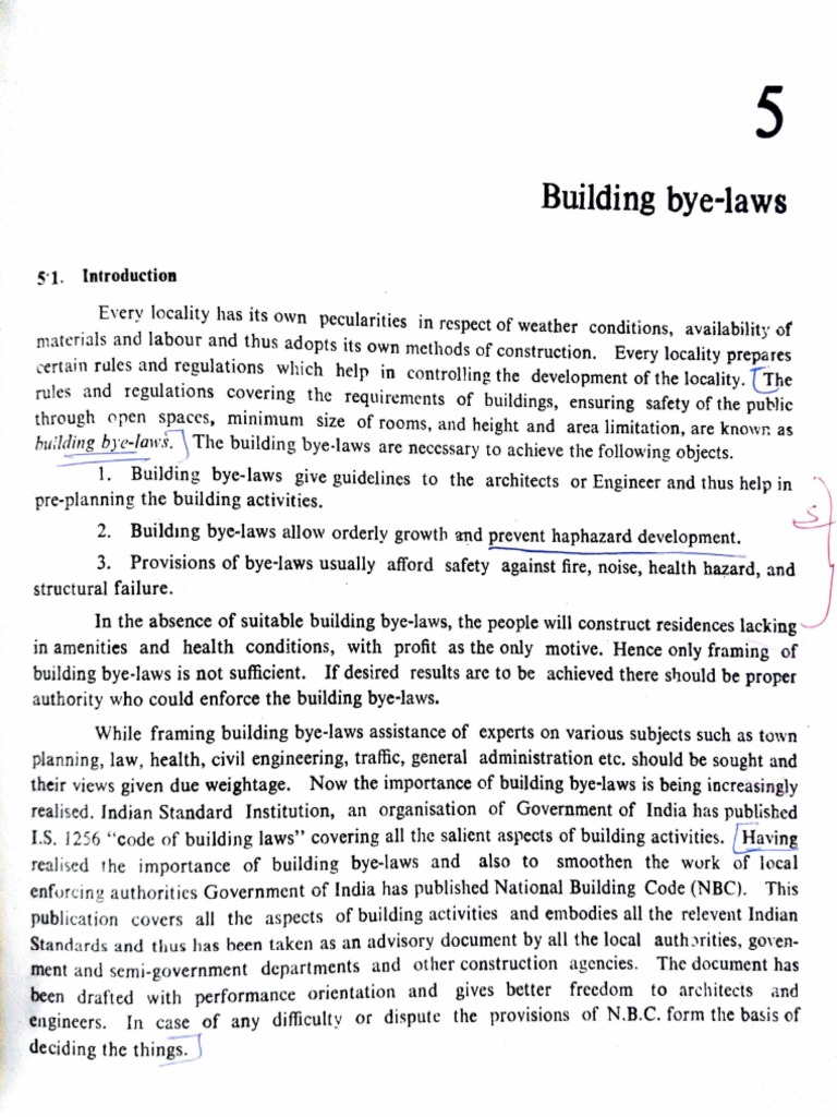 Building Bye-Laws PDF | PDF | Architectural Elements | Architectural Design