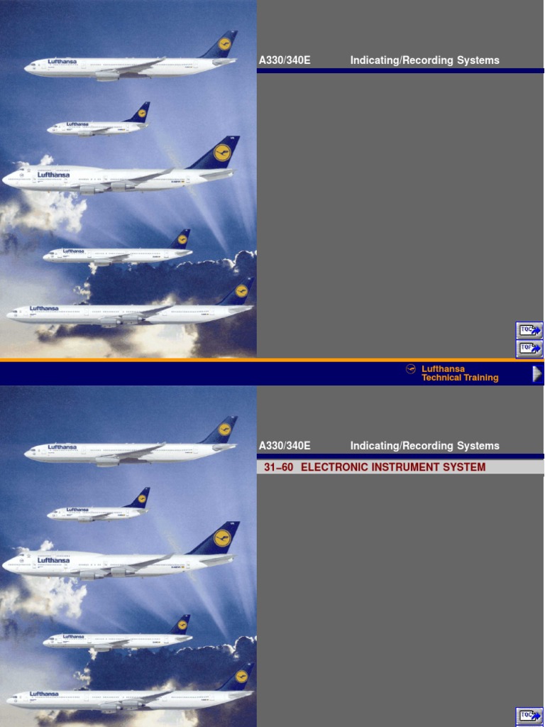 A330/340E Electronic Instrument Systems | PDF | Electronics | Aviation