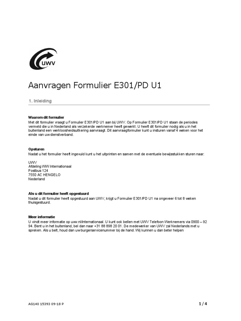 Formulario U1 PDF | PDF