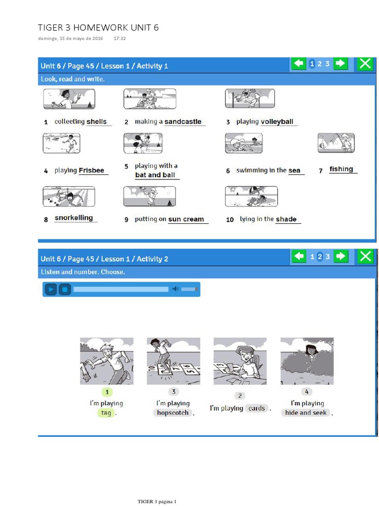Unit 6 Workbook | PDF