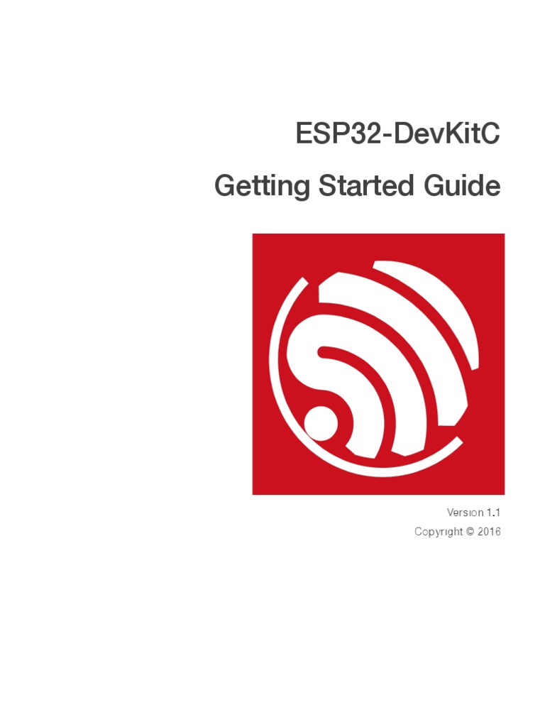 Esp32-Devkitc Getting Started Guide | Download Free PDF | Usb | Booting